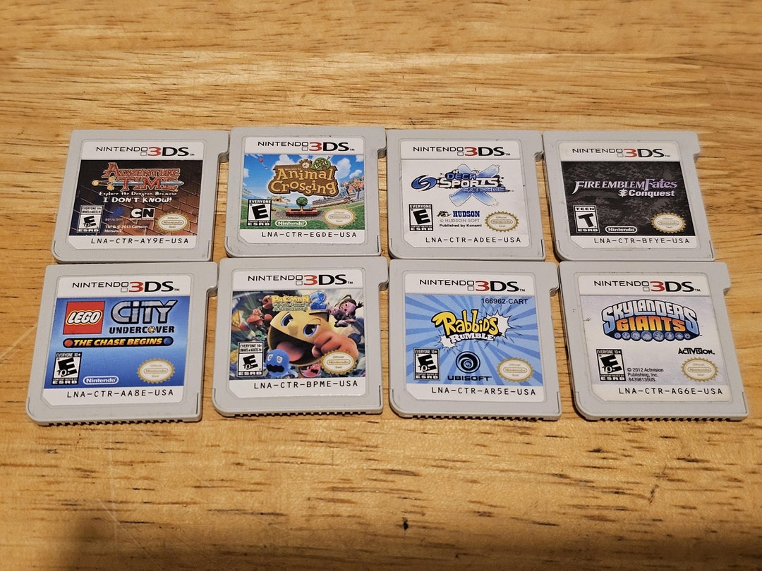 Nintendo 3DS Games Cartridge Only - Choose Your Games! - Etsy
