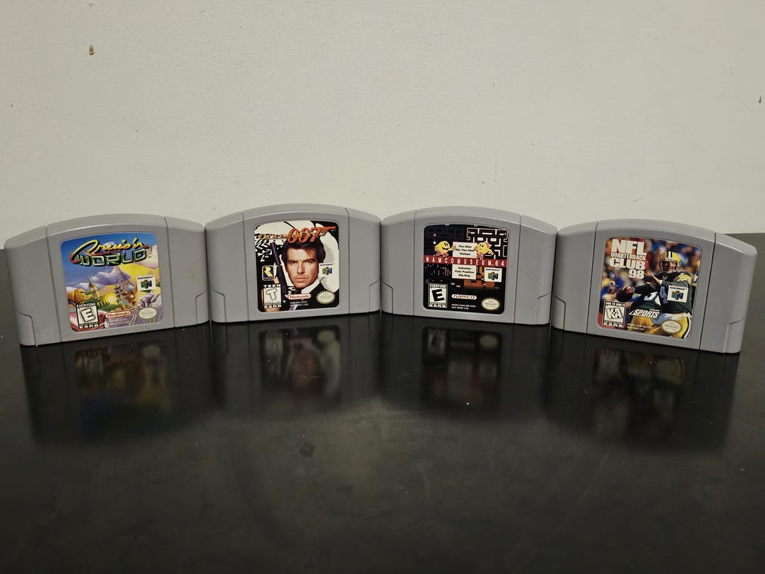 Authentic N64 Games - Etsy