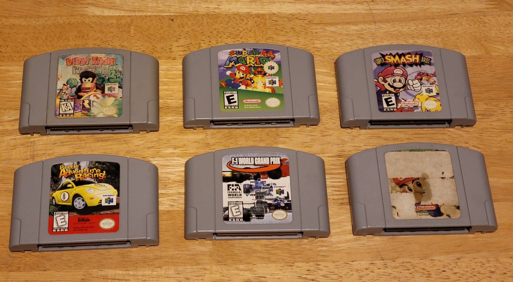 Authentic N64 Games - Etsy