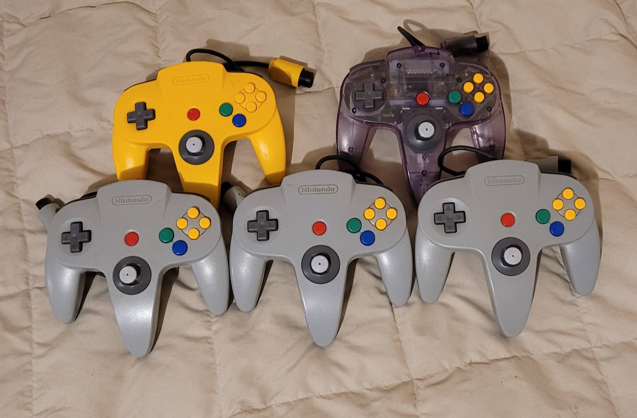 Authentic N64 Controller - Good Sticks Only - Etsy