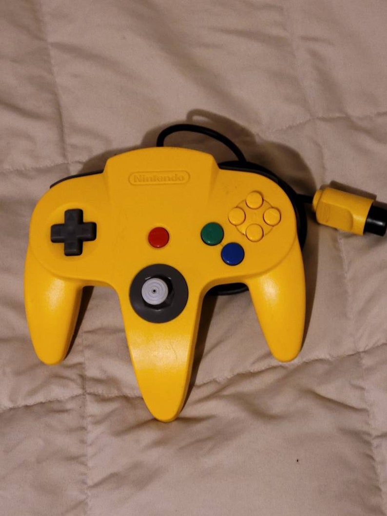 Authentic N64 Controller - Good Sticks Only - Etsy