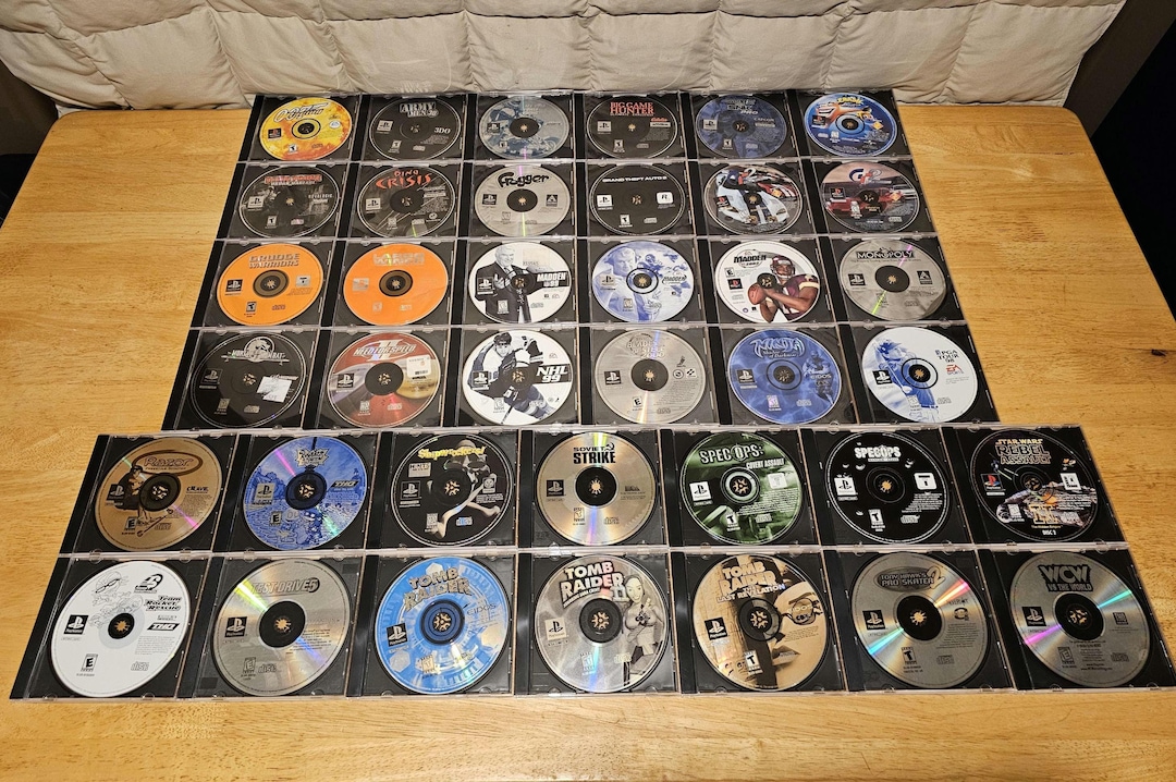 Playstation 1 Games Disc Only - Choose Your Games! - Etsy