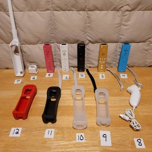 Nintendo Wii Controllers & Accessories - Etsy