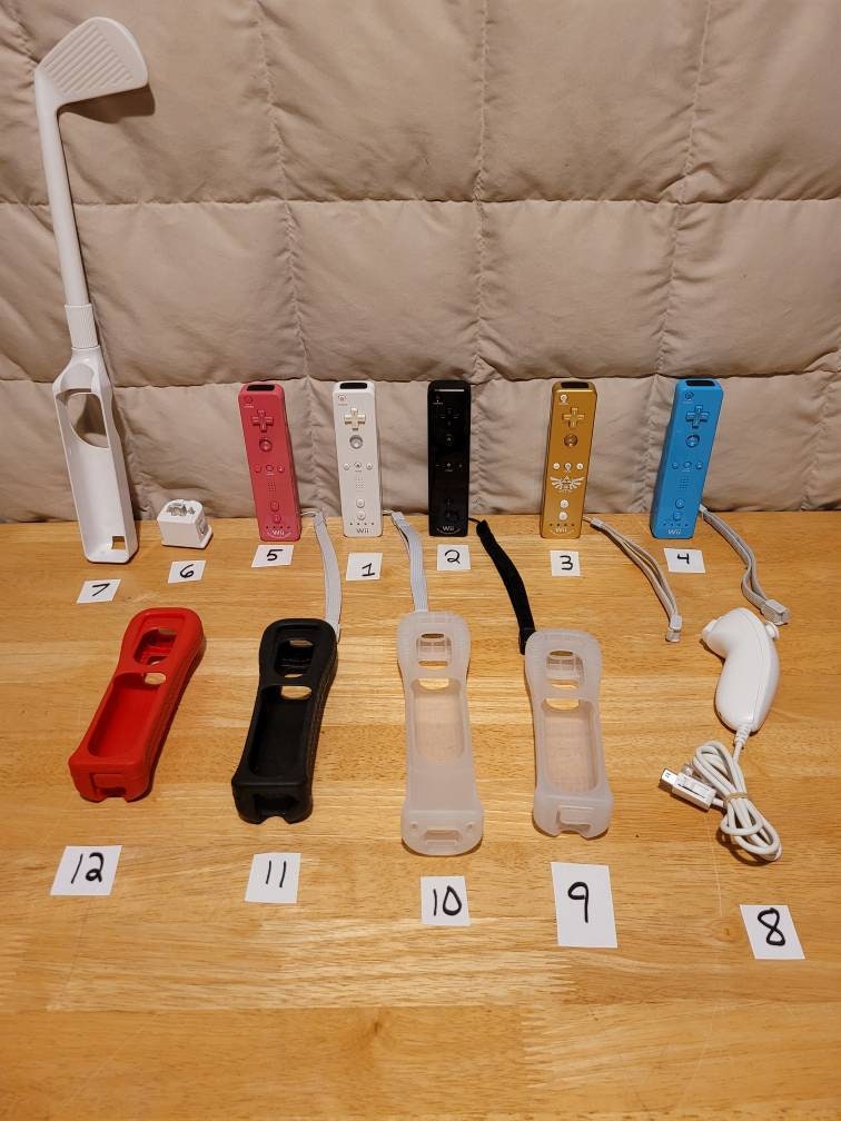 Nintendo Wii Controllers & Accessories - Etsy
