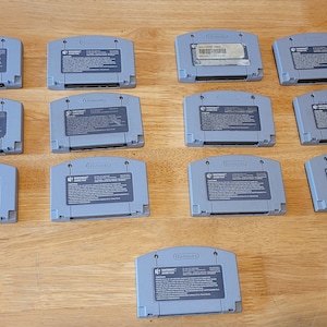 Authentic N64 Games - Etsy
