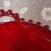 Vintage Candlewick Handled Red Bowl, Imperial Glass - Etsy