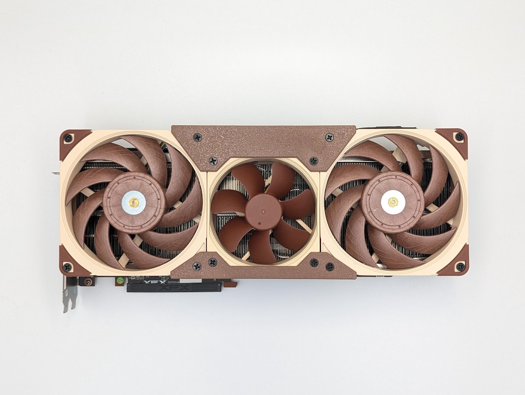 XFX 7900 XT/XTX Deshroud Mod Kit: 120mm Fan Bracket - Etsy