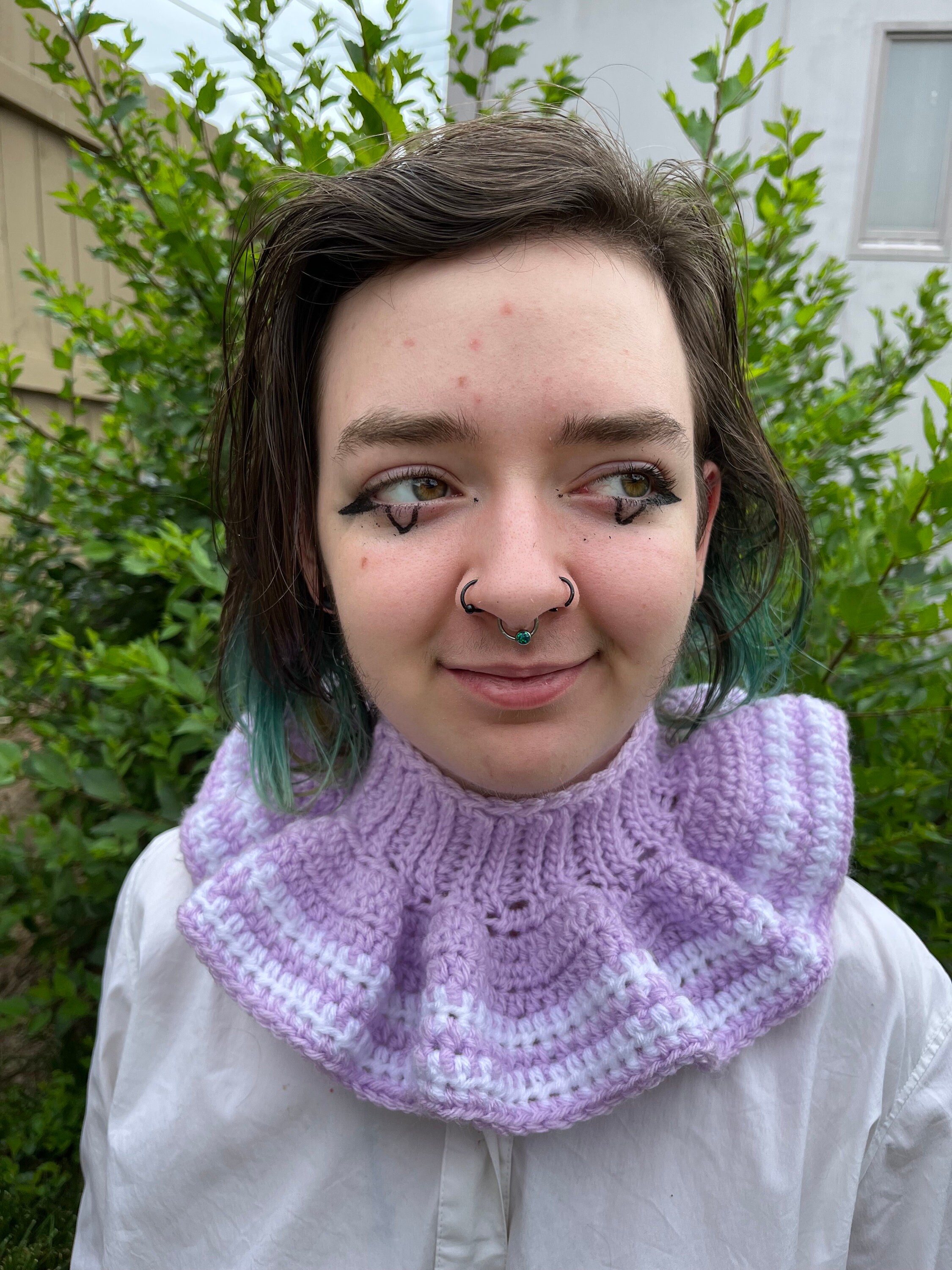 Crochet Clown Collars, Handmade, Mime, Cottage Core, Goth, Perfect for ...