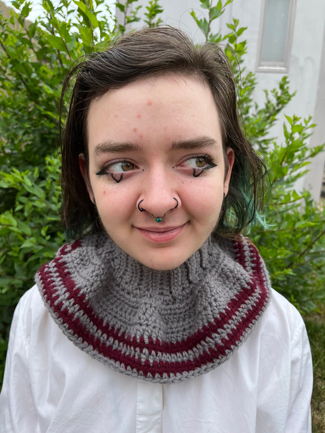 Crochet Clown Collars, Handmade, Mime, Cottage Core, Goth, Perfect for ...