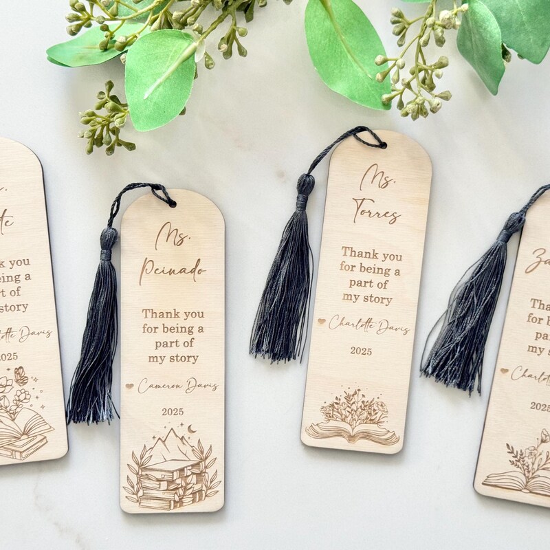 Thank You Bookmark - Etsy