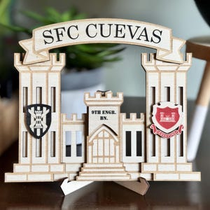 Custom US Army Engineer Wooden Castle Plaque - Army Sign Gift - Etsy