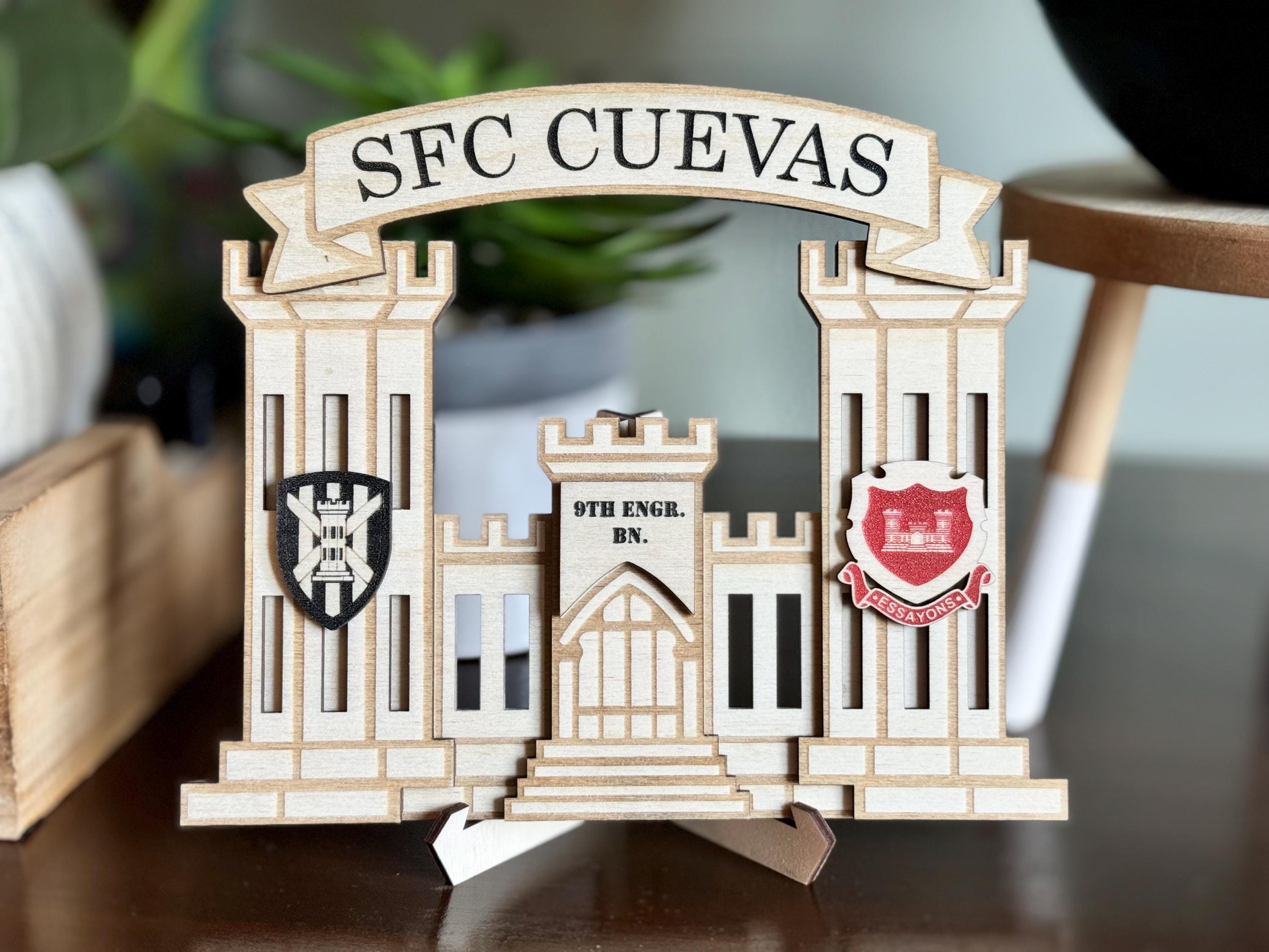 Custom Engineer Wooden Castle Plaque | US Army Engineer Sign | Engineer ...