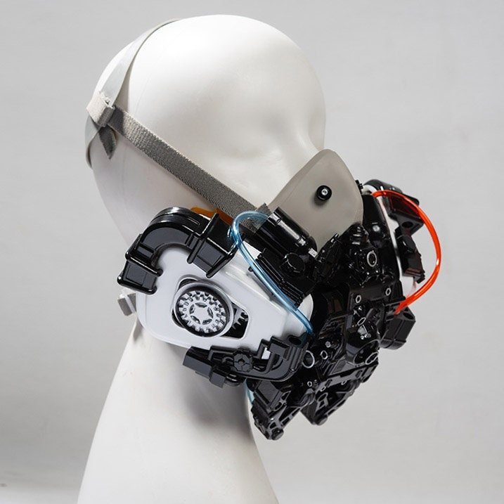 Sci-fi Mechanical Function Wind Mask Mask Cyberpunk Mask Bar Stage ...