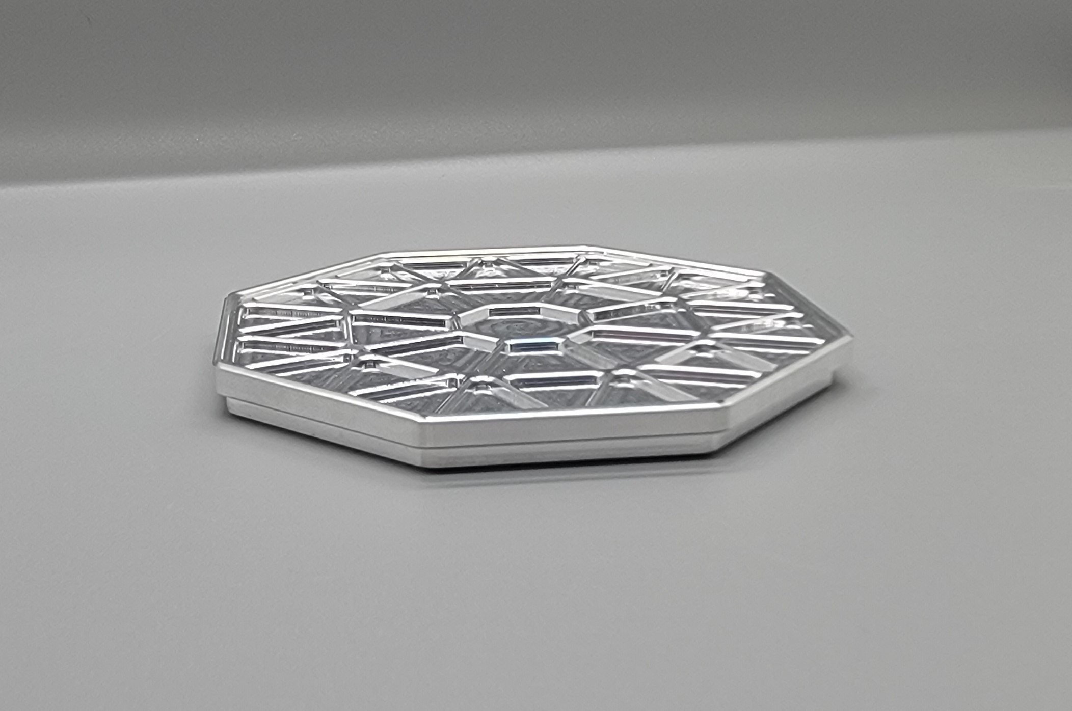 Machined Aluminum Drink Coaster 4x4 Stackable - Etsy