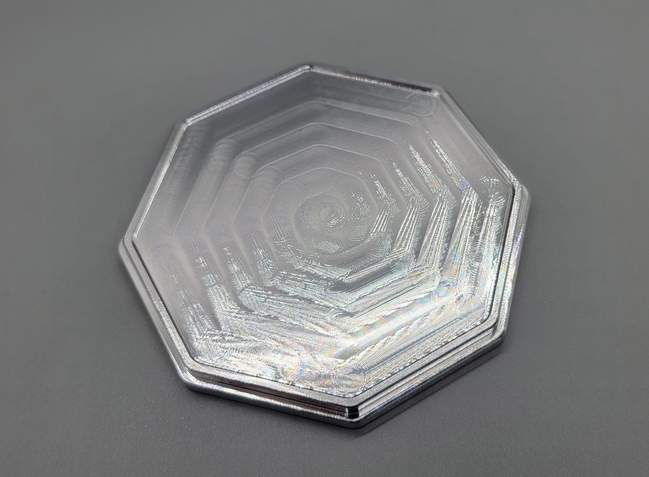 Machined Aluminum Drink Coaster 4x4 Stackable - Etsy