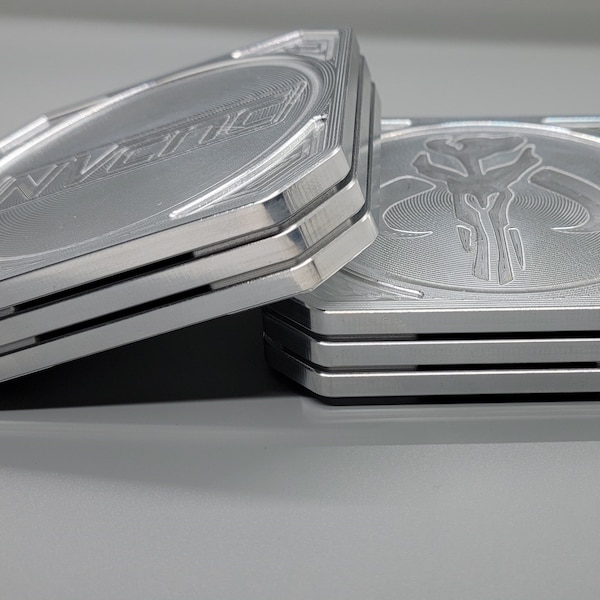 Aluminum Coasters - Etsy