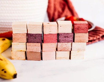 Tiny Flavored Balsa Triangles pkg of 20 Fruit Flavored Chew Toys for Hamsters, Gerbils, Mice ...