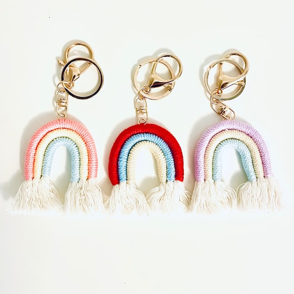 Rainbow Macrame - Etsy