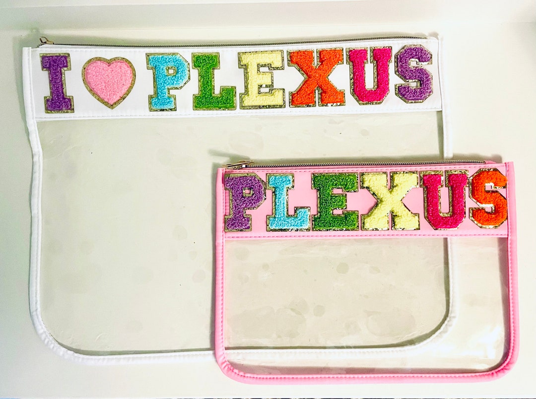 Custom Name Clear Pouch PLEXUS FIZZ Bag Jumbo Snacks Personalize Nylon ...