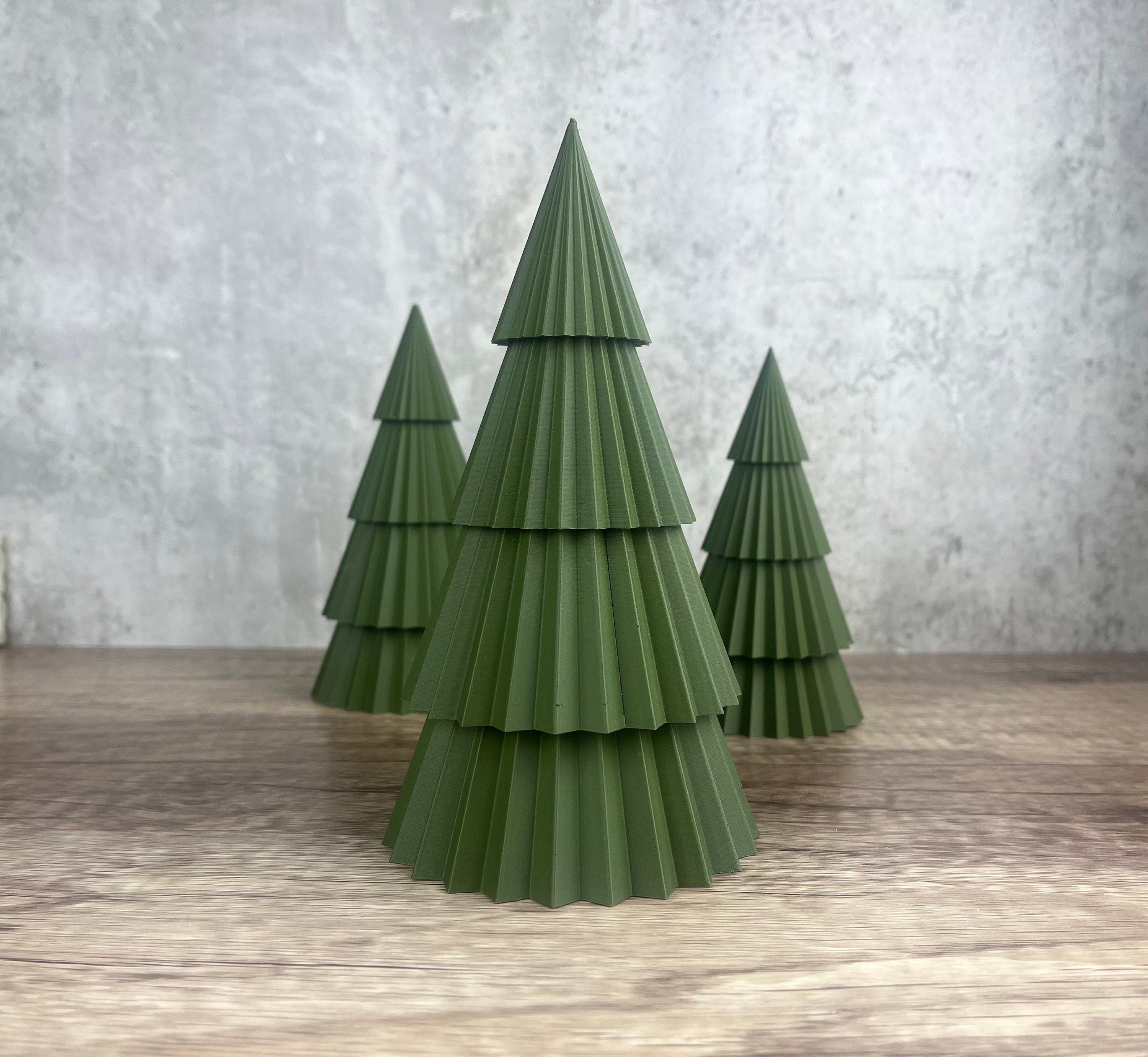 3D Printed Christmas Tree Sets - Etsy