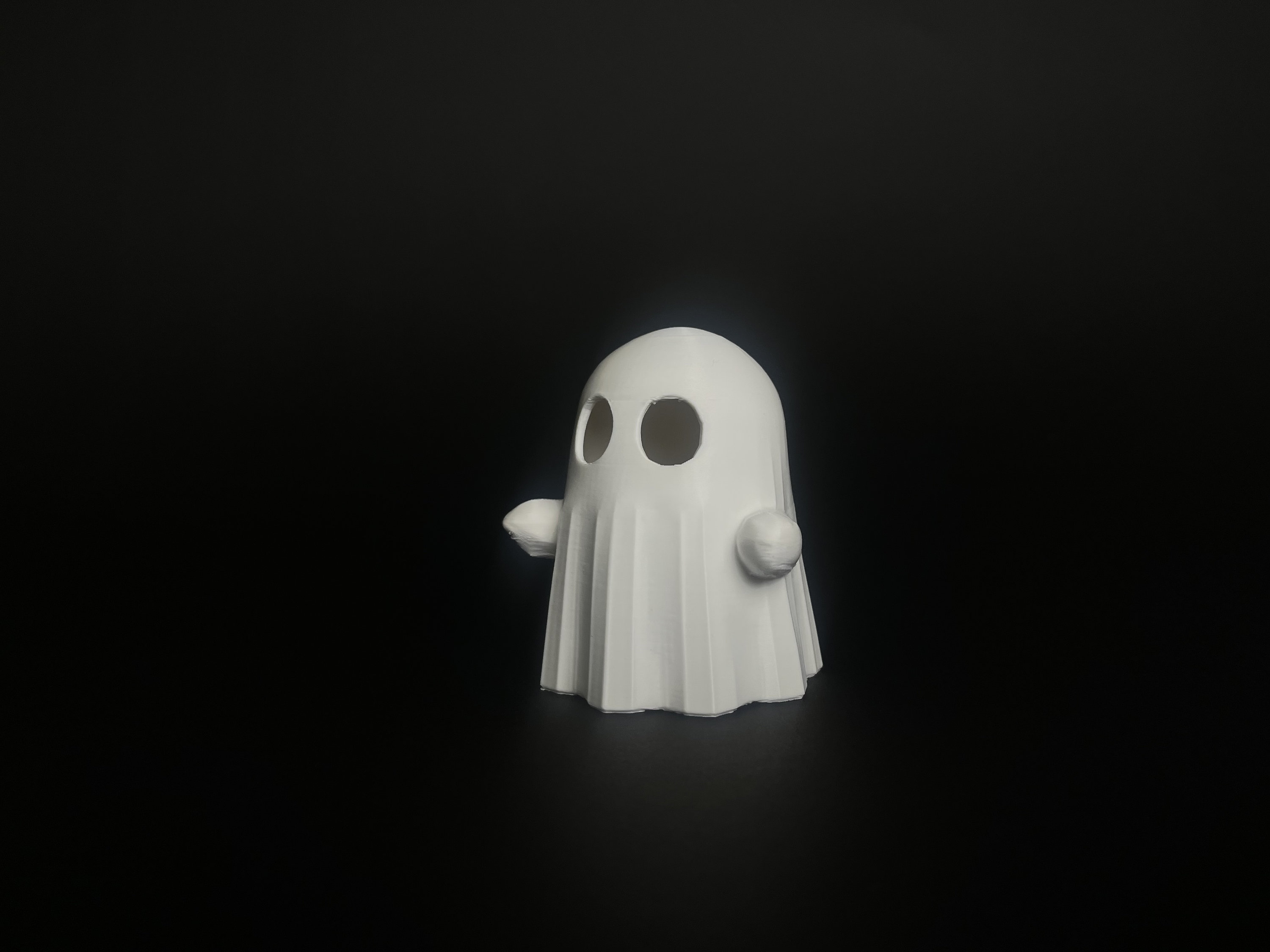 Ghost Light Halloween Ghost Statue Spooky Ghost LED Cute Ghost Light up ...