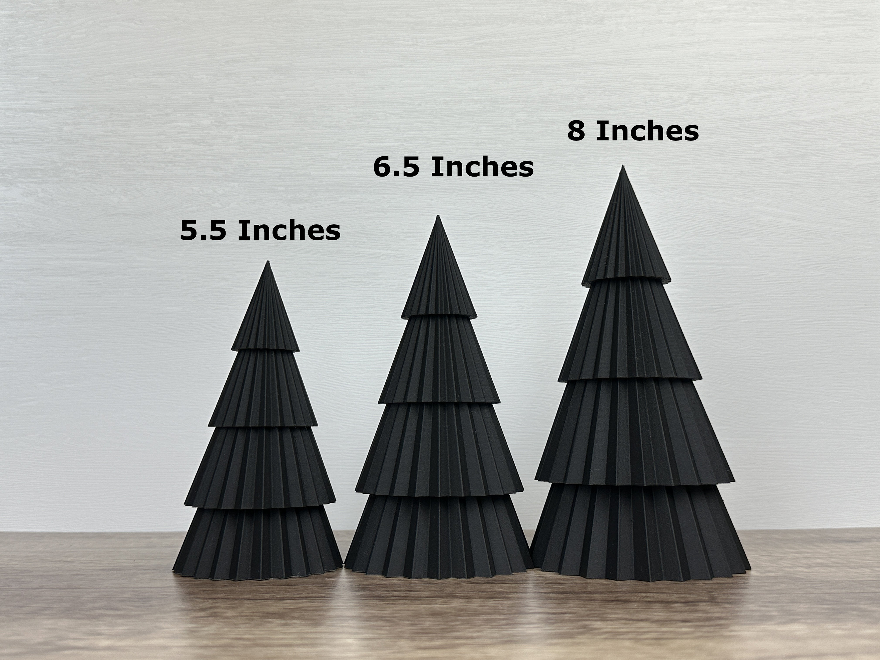Nesting Christmas Tree Decor: Modern Tabletop Centerpiece - Etsy