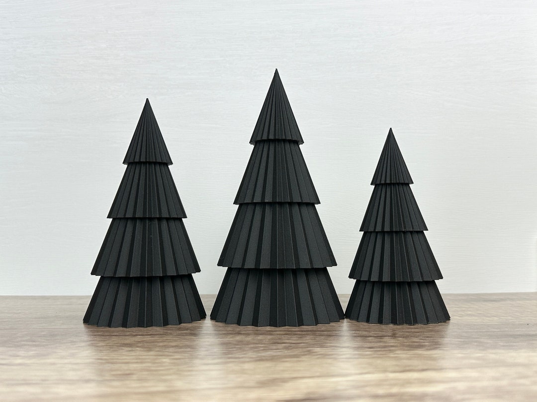 Nesting Tree Decor, Black Tree Centerpiece, Modern 3d Printed Trees ...