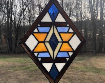 Aztec Stained Glass - Etsy