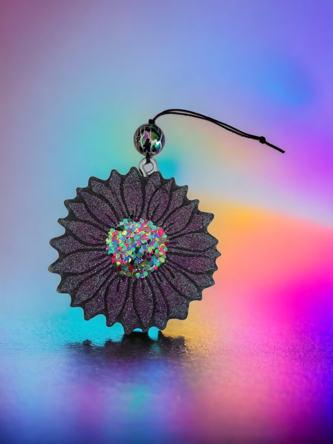 Galaxy Sunflower Freshie - Etsy