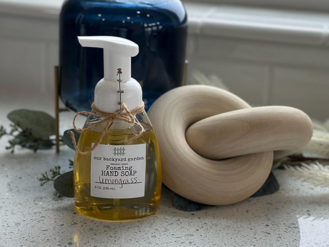 Moisturizing Foaming Hand Soap 8 Oz, Healing, Natural Hand Soap Made ...