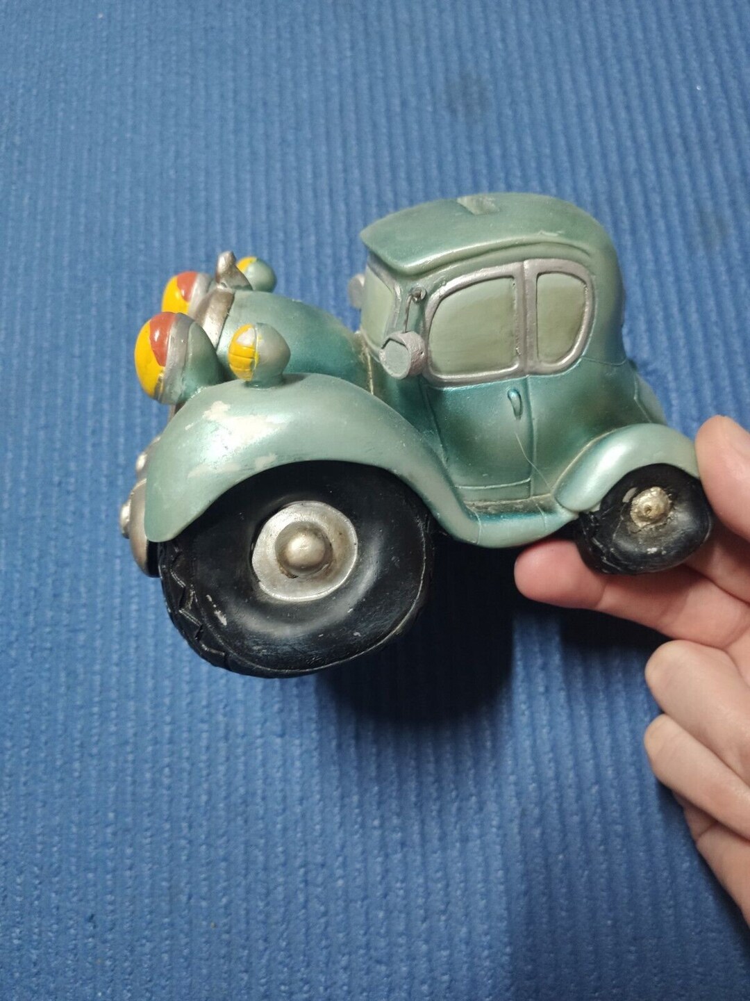 Vintage Style Car Money Box Blue - Etsy