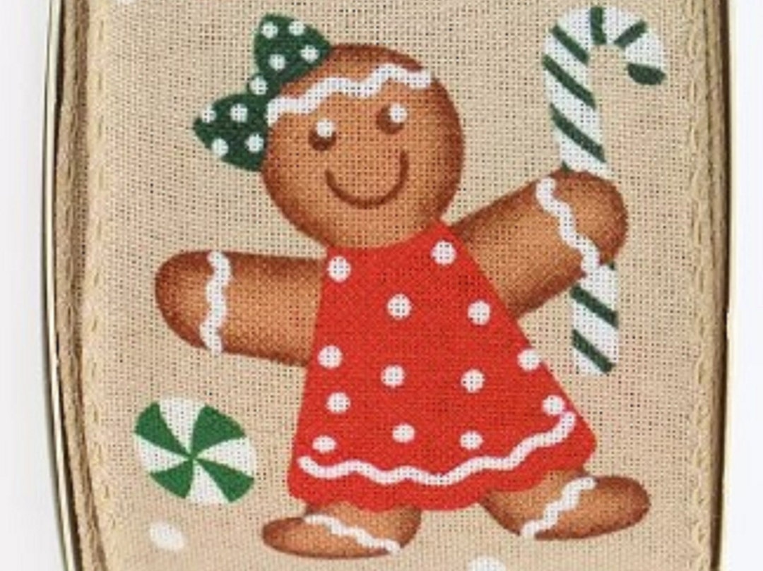 Gingerbread Ribbon is a Great Way to Add a Little Holiday Flair to Your ...