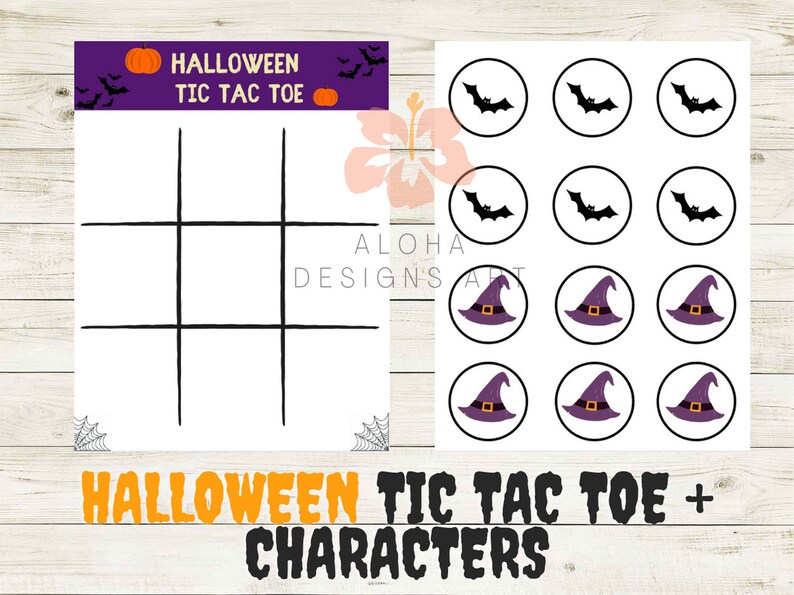 Halloween Activity Bundle, Word Search, Tic Tac Toe, Halloween Games ...