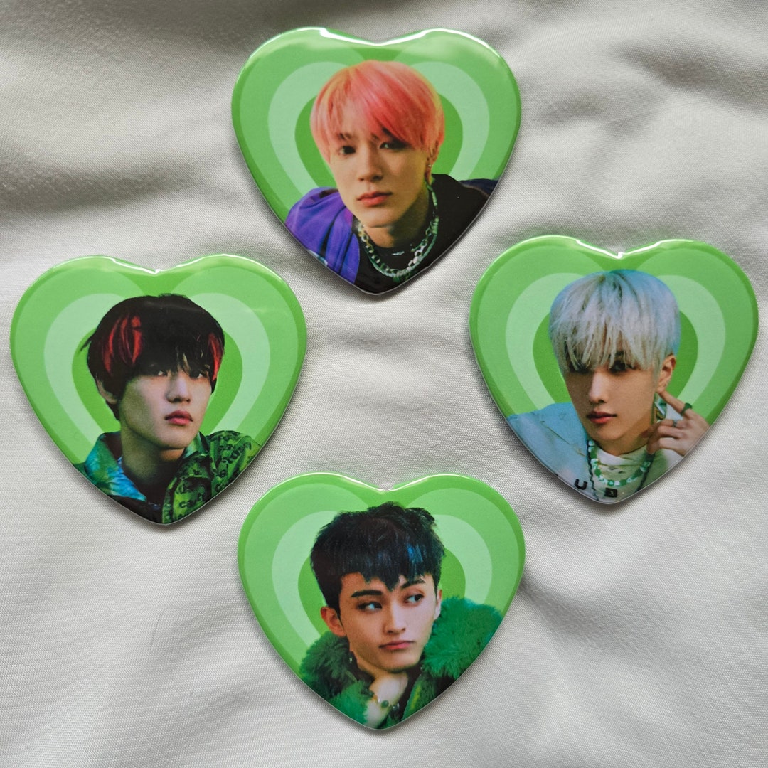 Nct Dream Heart Buttons - Etsy