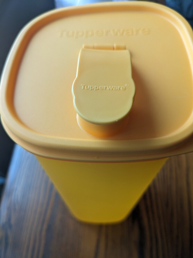 Vintage Orange 2L Tupperware Pitcher With Strainer and Lid - Etsy