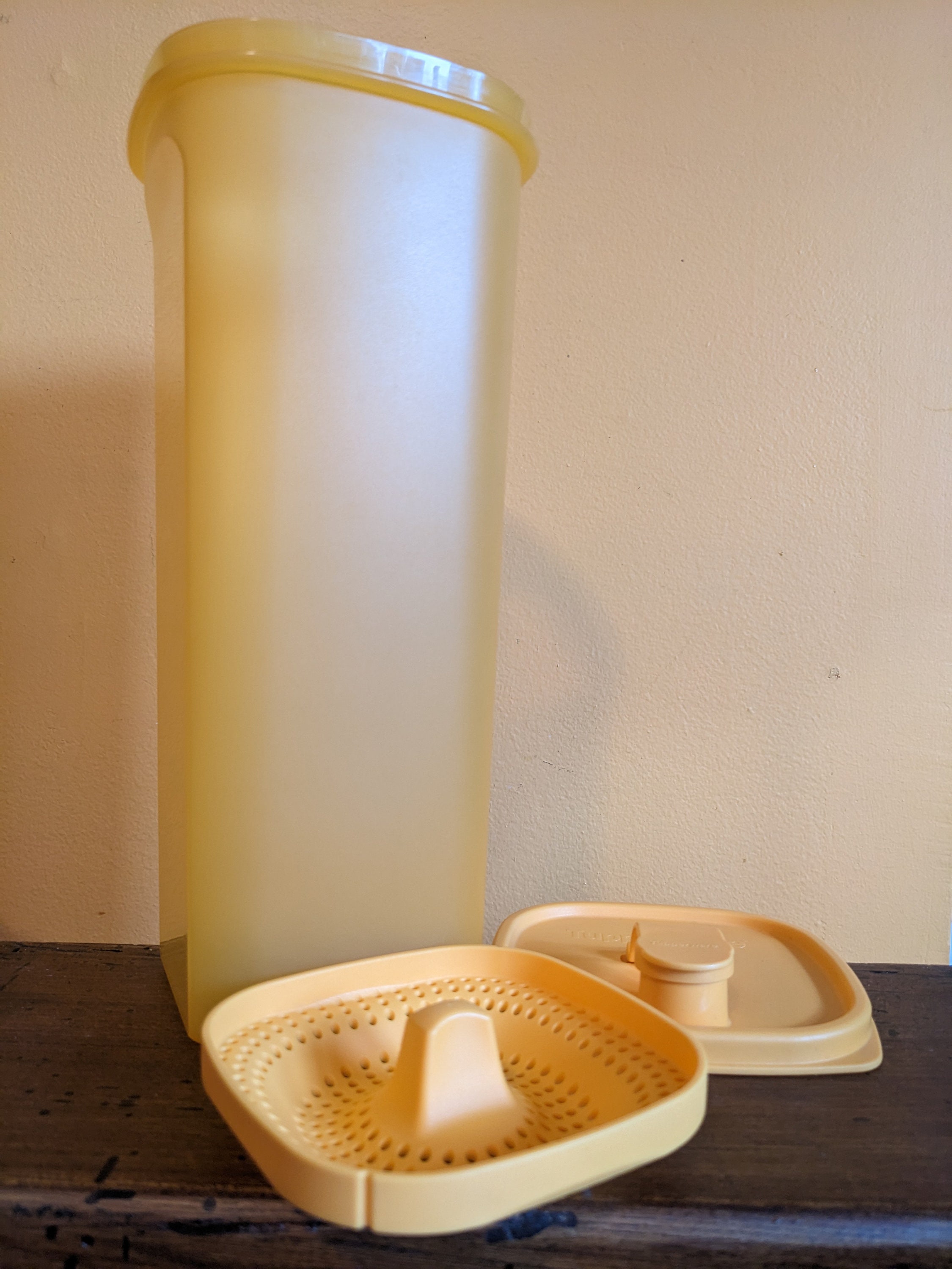 Vintage Orange 2L Tupperware Pitcher With Strainer and Lid - Etsy