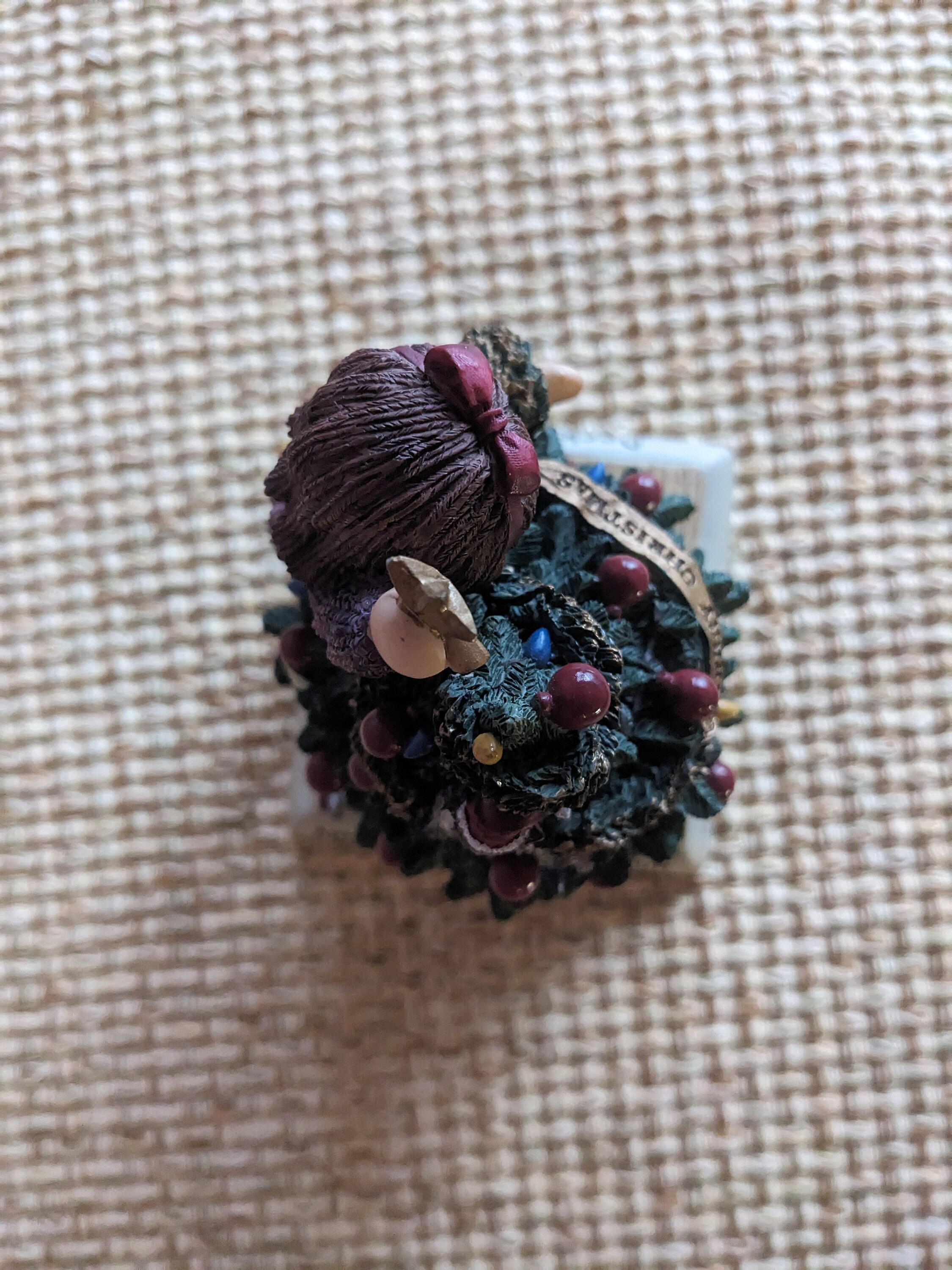 Christmas 1998 “decked Out ” Figurine by Zingle-berry Limited Edition ...