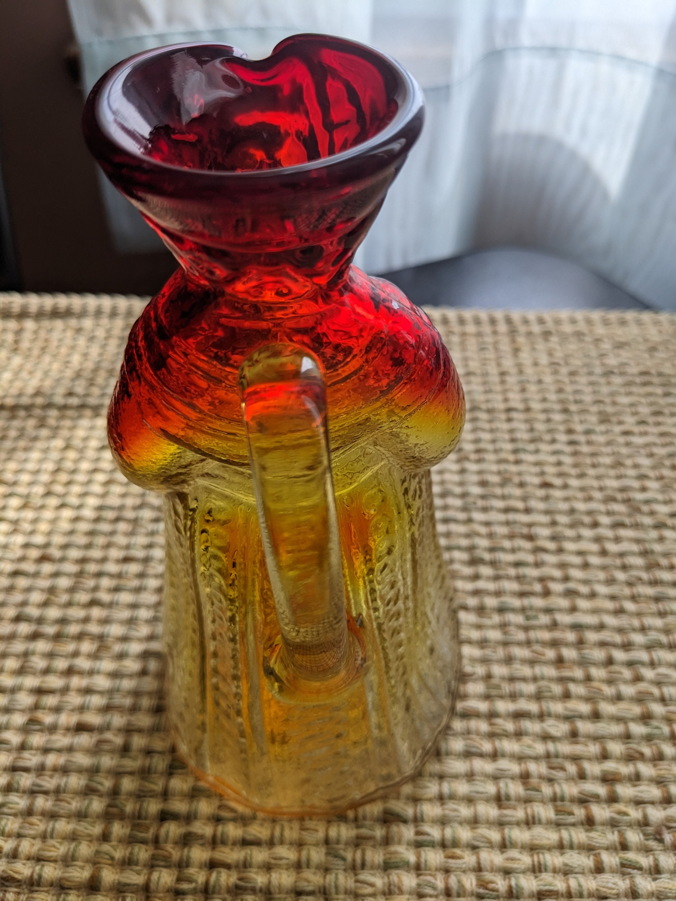 Vintage Amberina Colonial Woman Syrup Jug W/free Shipping - Etsy