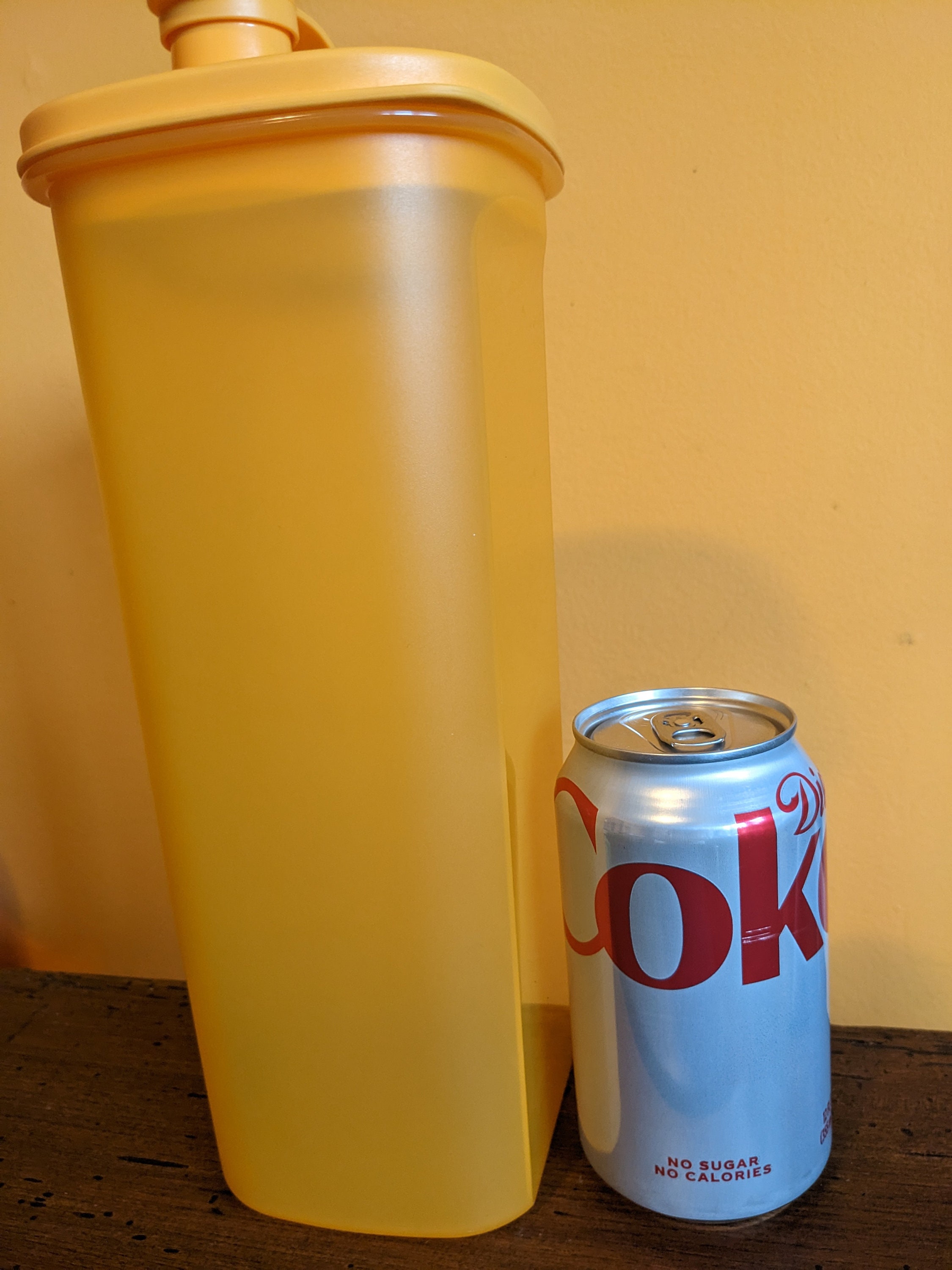 Vintage Orange 2L Tupperware Pitcher With Strainer and Lid - Etsy