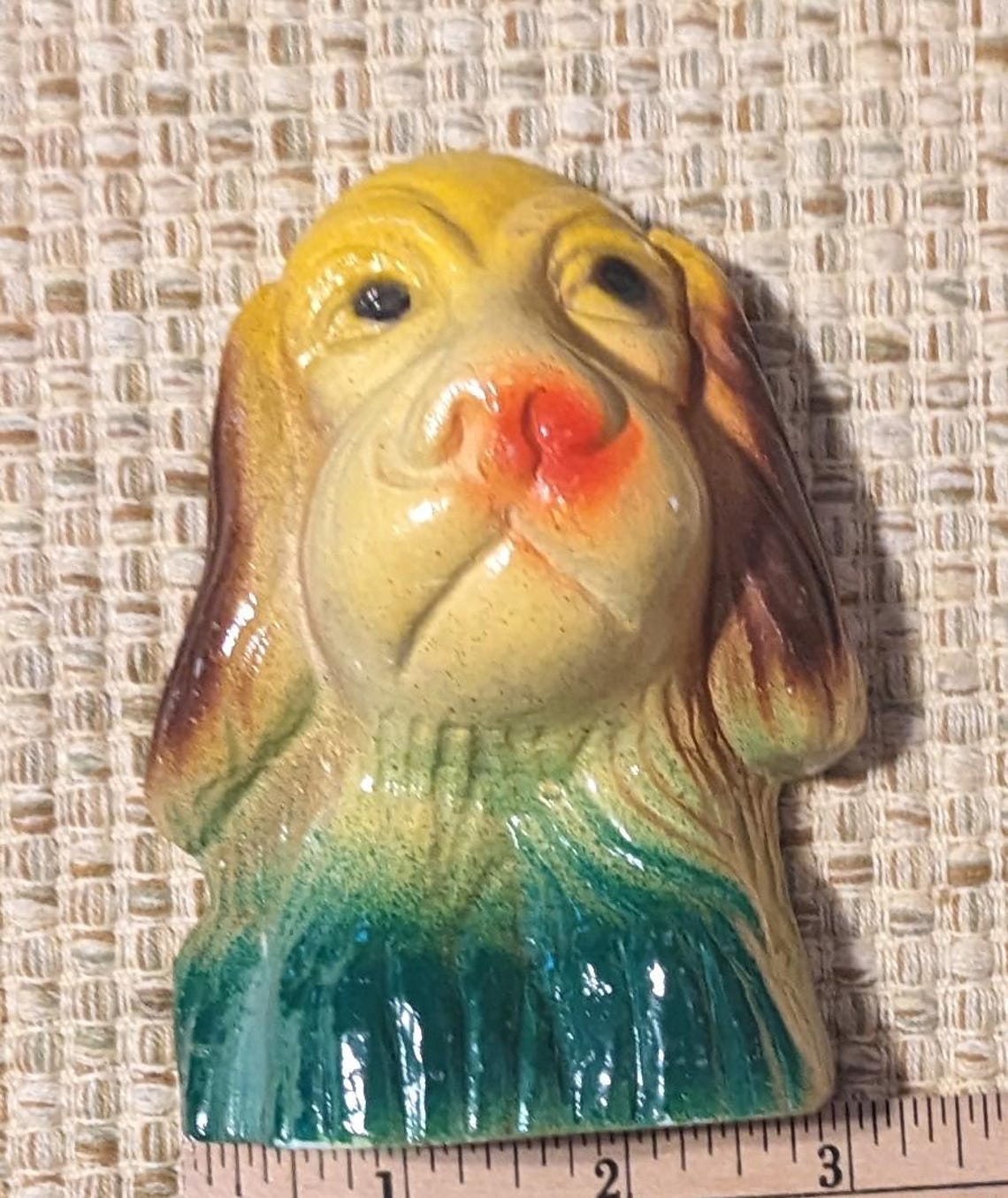 Vintage 1950s Carnival Chalkware Dogcarnival Chalkware Dog by Rosemead ...