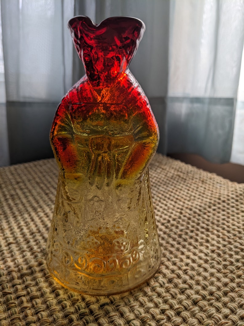 Vintage Amberina Colonial Woman Syrup Jug W/free Shipping - Etsy