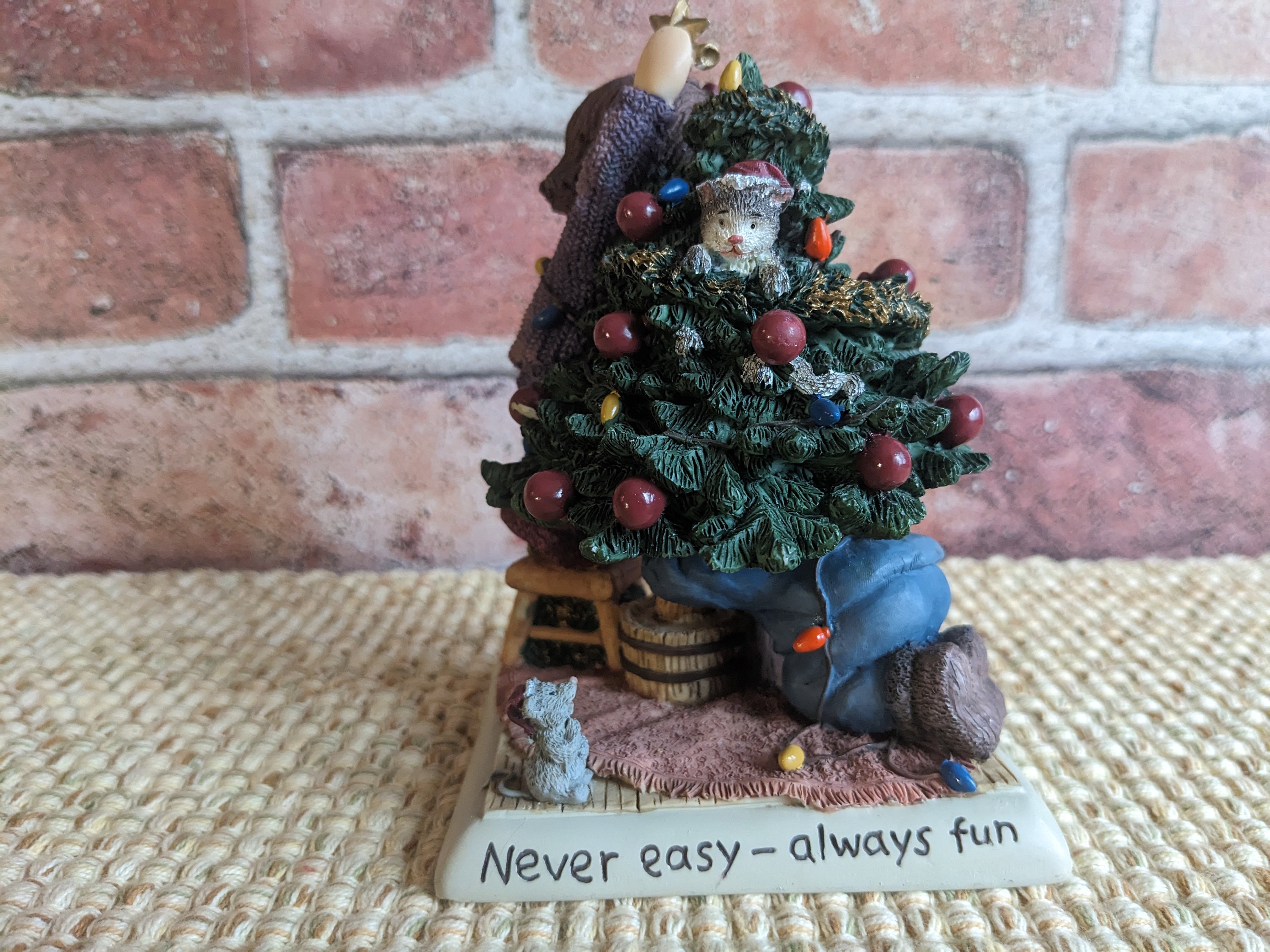 Christmas 1998 decked Out Figurine by Zingle-berry Limited Edition 2E ...
