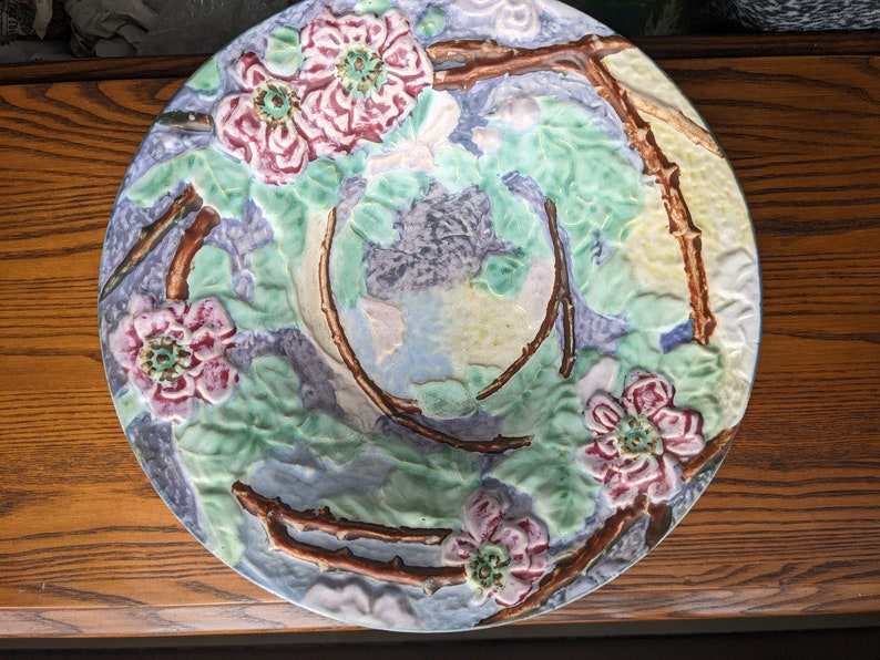 1920s Console Set Weller Ware Pottery Silvertone Floral - Etsy