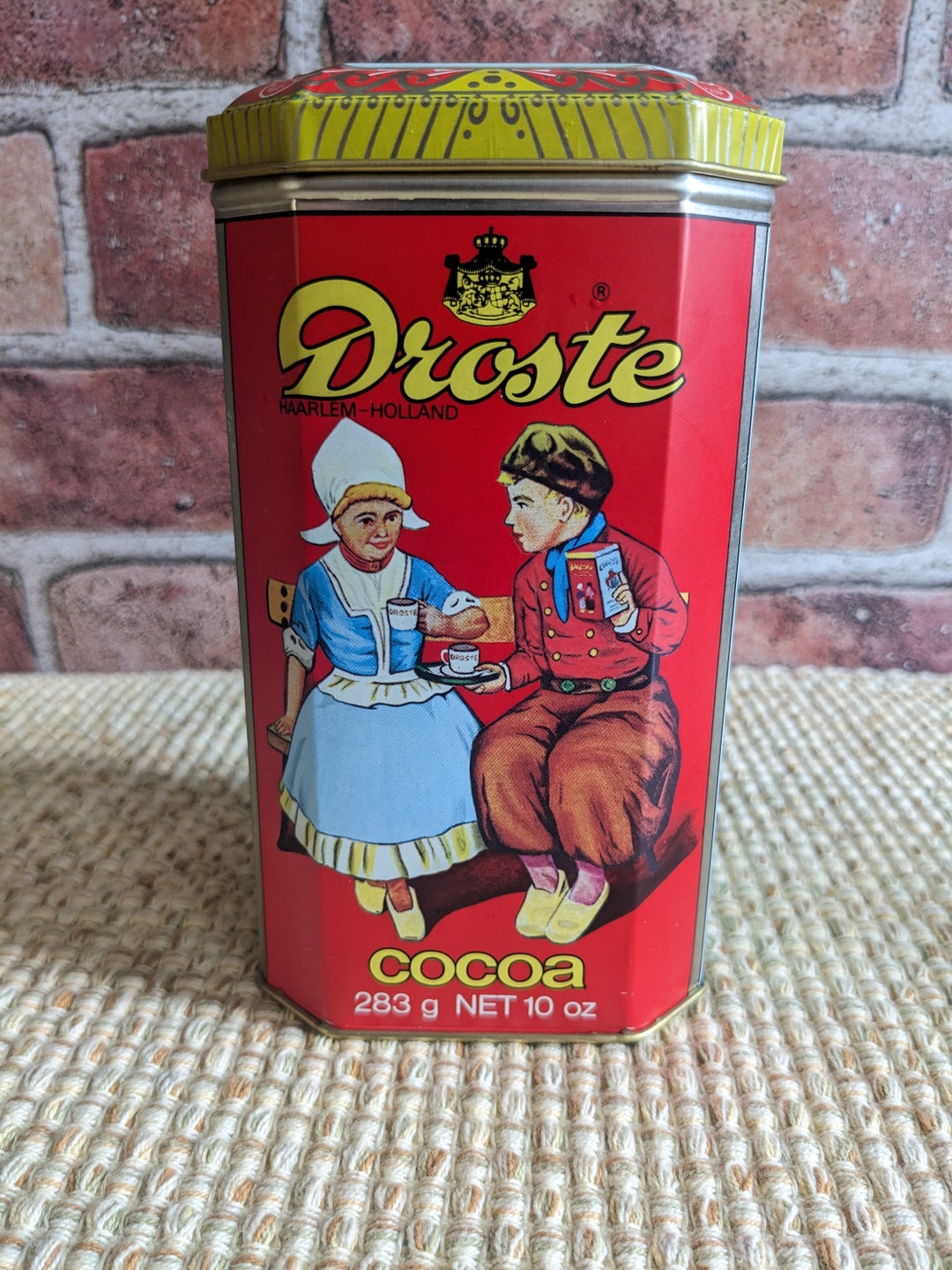 Droste Collectible Advertising Tin 1982 - Etsy