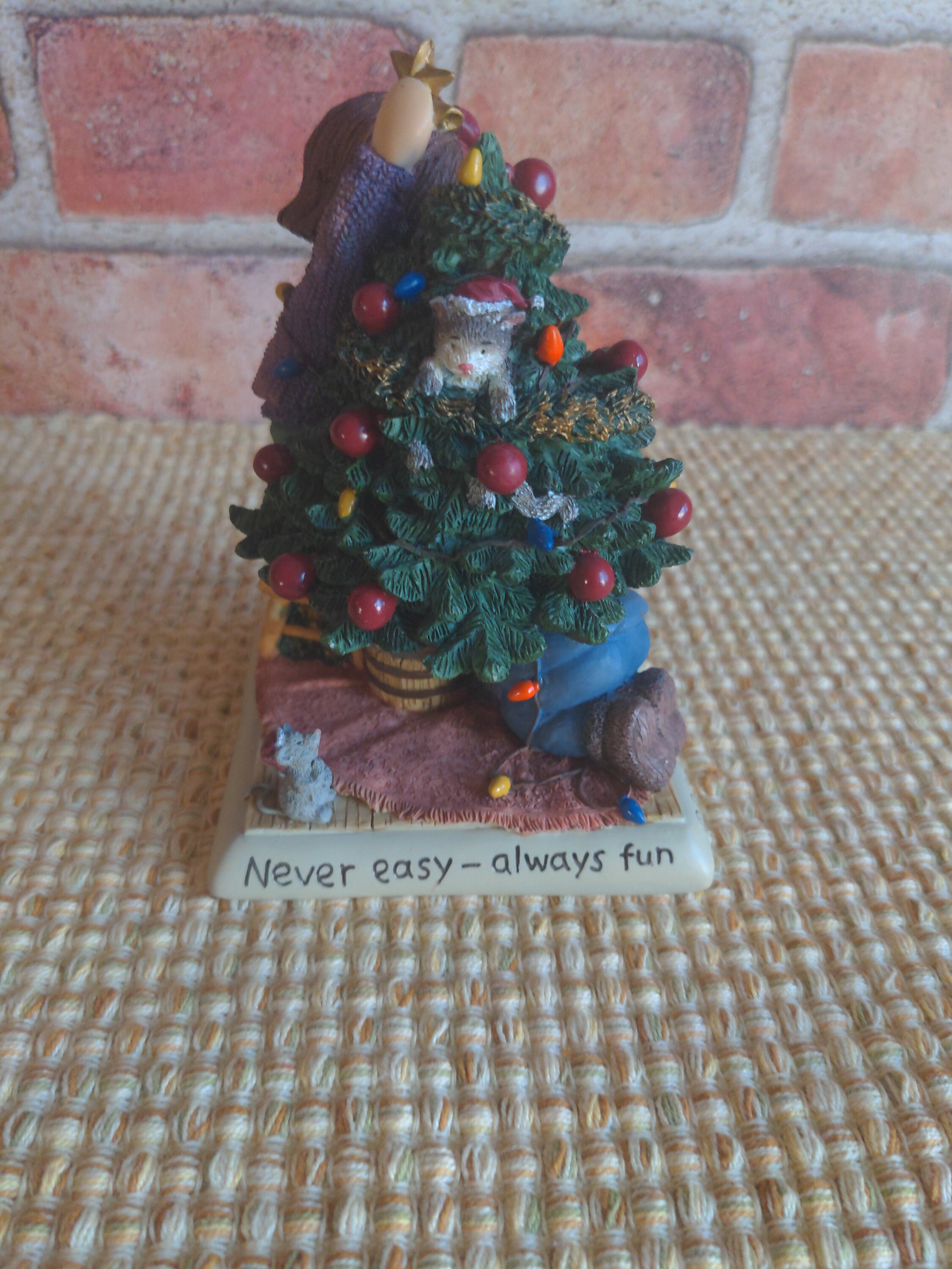Christmas 1998 “decked Out ” Figurine by Zingle-berry Limited Edition ...
