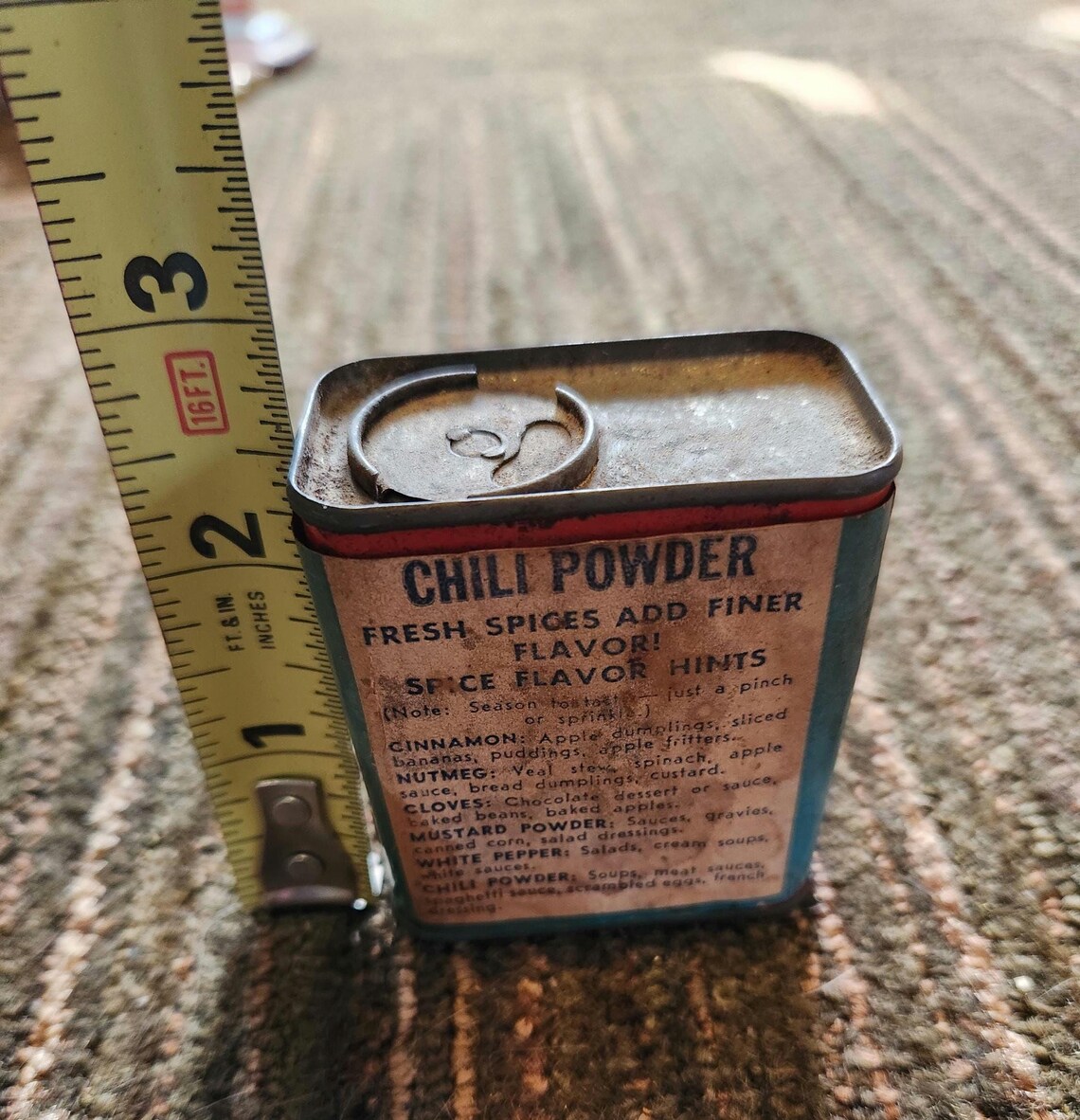 Sunshine Brand Spice Tin , Springfield Wholesale Grocer Springfield, Mo ...