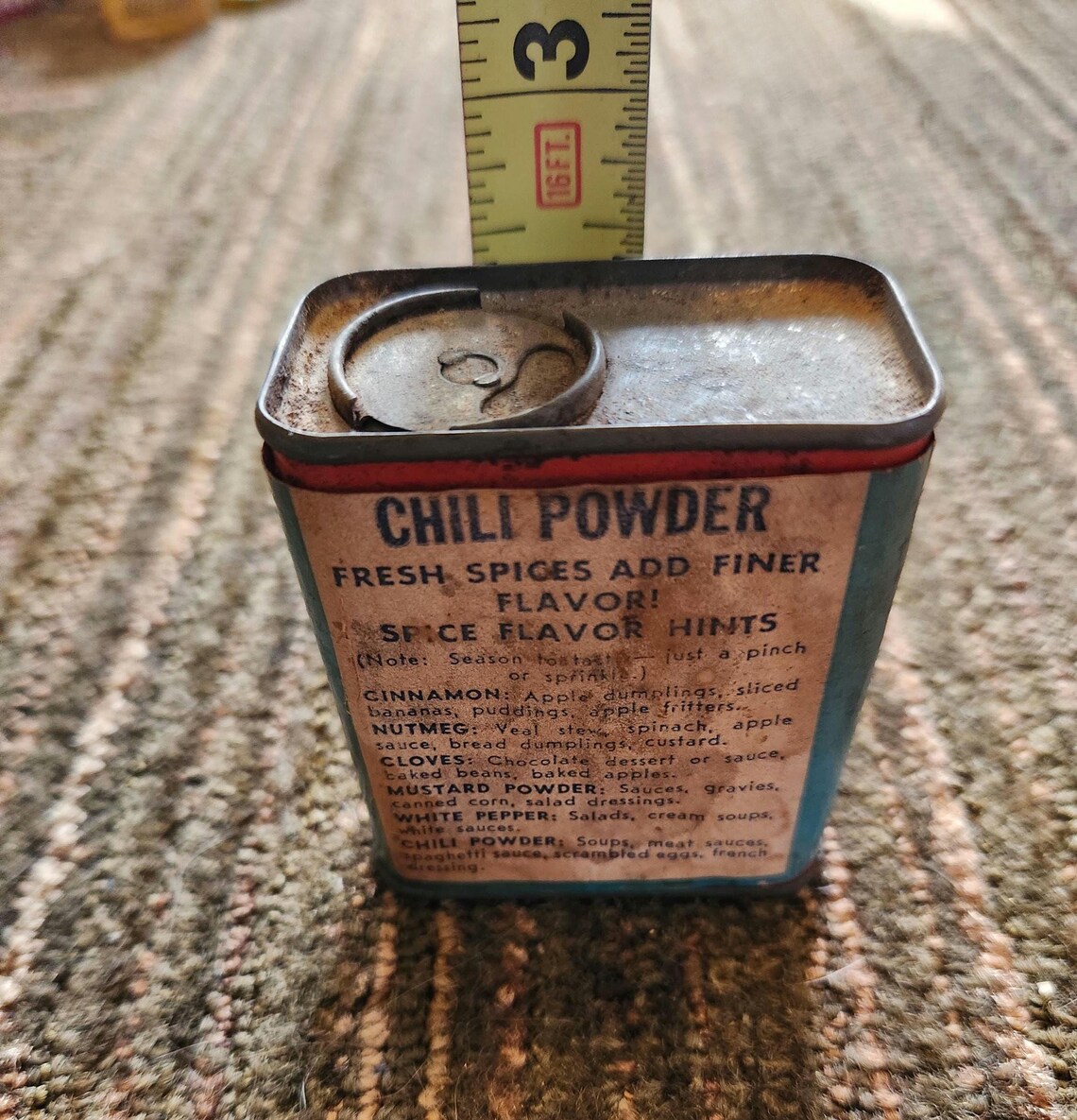 Sunshine Brand Spice Tin , Springfield Wholesale Grocer Springfield, Mo ...