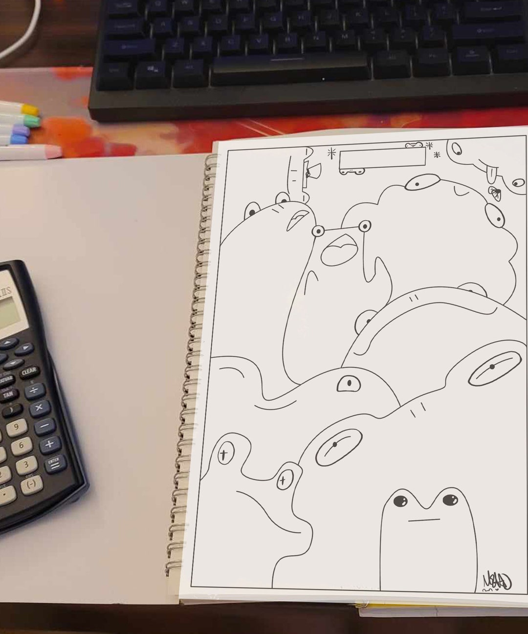 Silly Frogs Goal Sheet and Coloring Page - Etsy