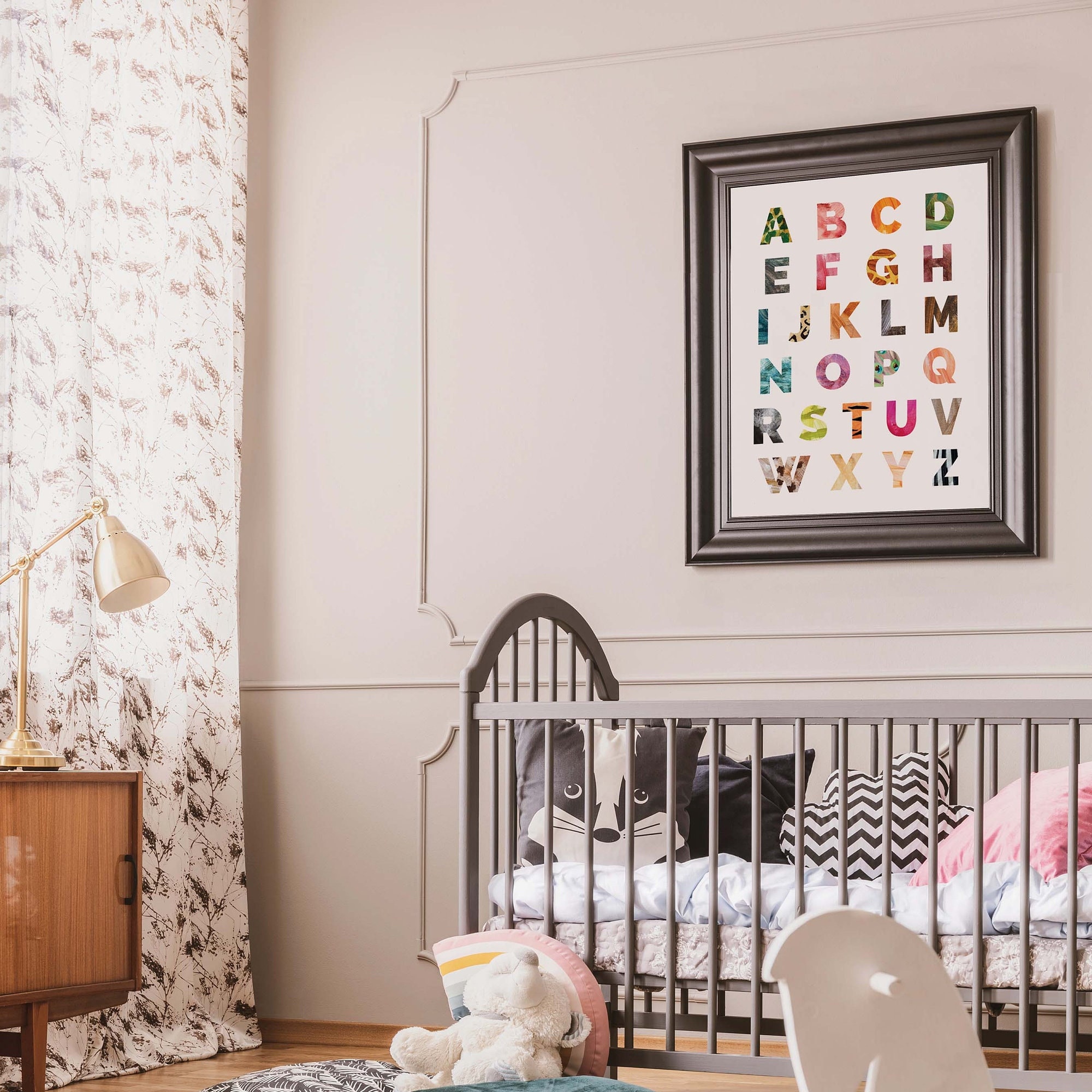 ABC Poster for Kids Educational Artwork for Children Kids - Etsy