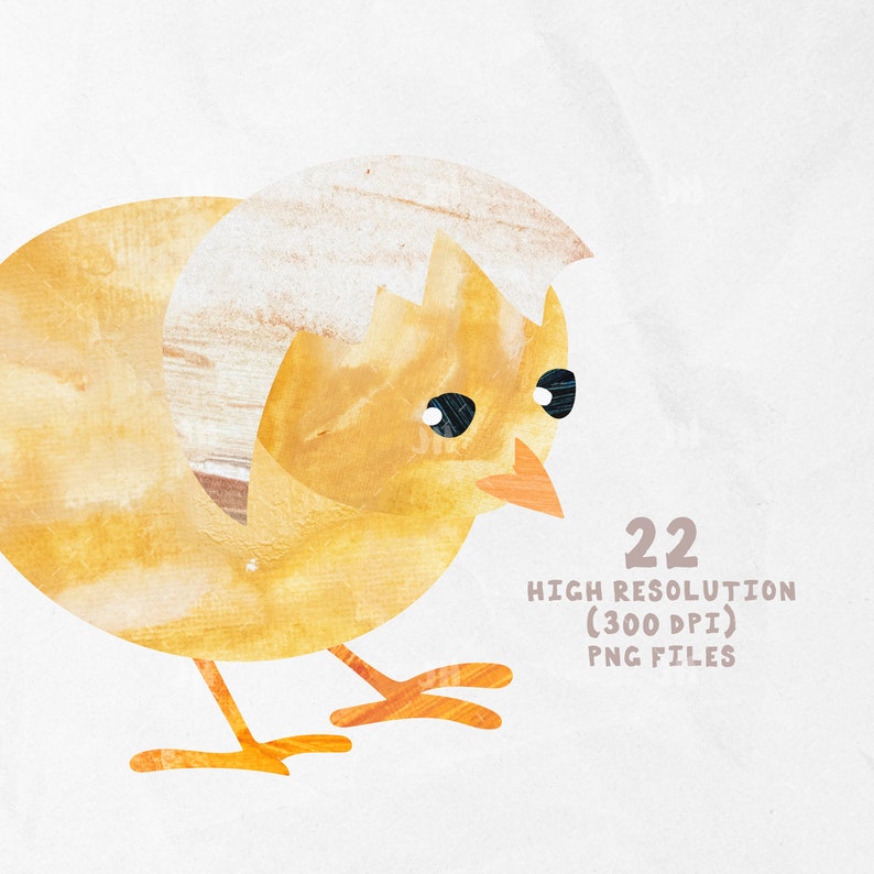 Animals on the Farm, Clip Art Set, Digital Download Set of Clipart ...